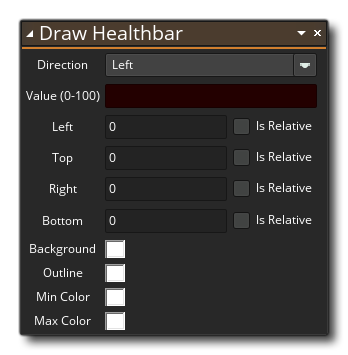 Draw Healthbar